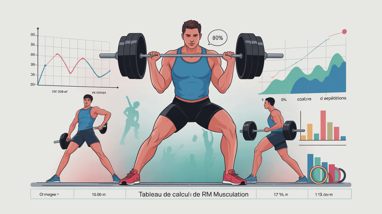 Tableau Calcul RM Musculation Le Guide Simple Pour Trouver Vos Charges ...